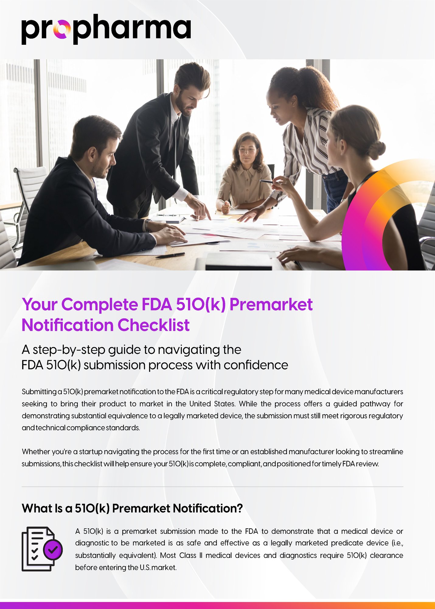 Tips for Preparing Successful FDA 510(k) Submissions